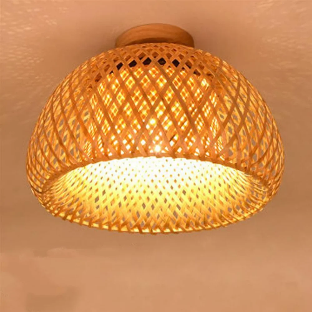 30-Rattan-Wicker-Ceiling-Light-Pendant-Lamp-Shade-Home-Room-Decor-Lustre-Bamboo-Wood-Art ...