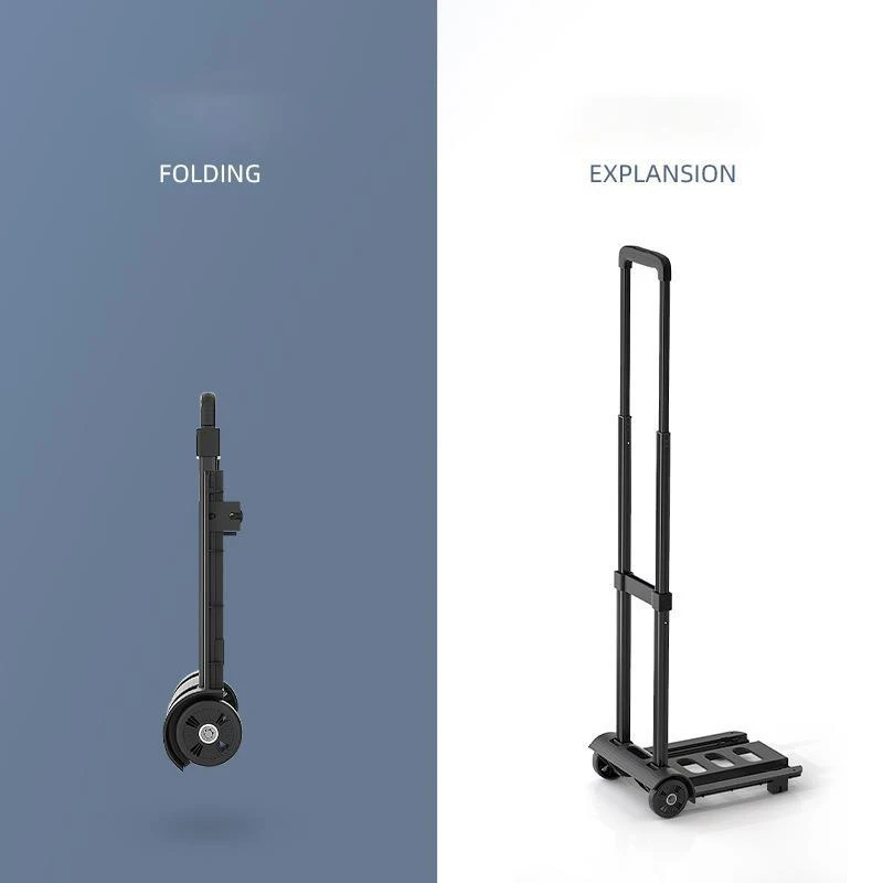 Heavy Duty Cargo Hand Trolley Portable Foldable Sack Trailers Pull ...