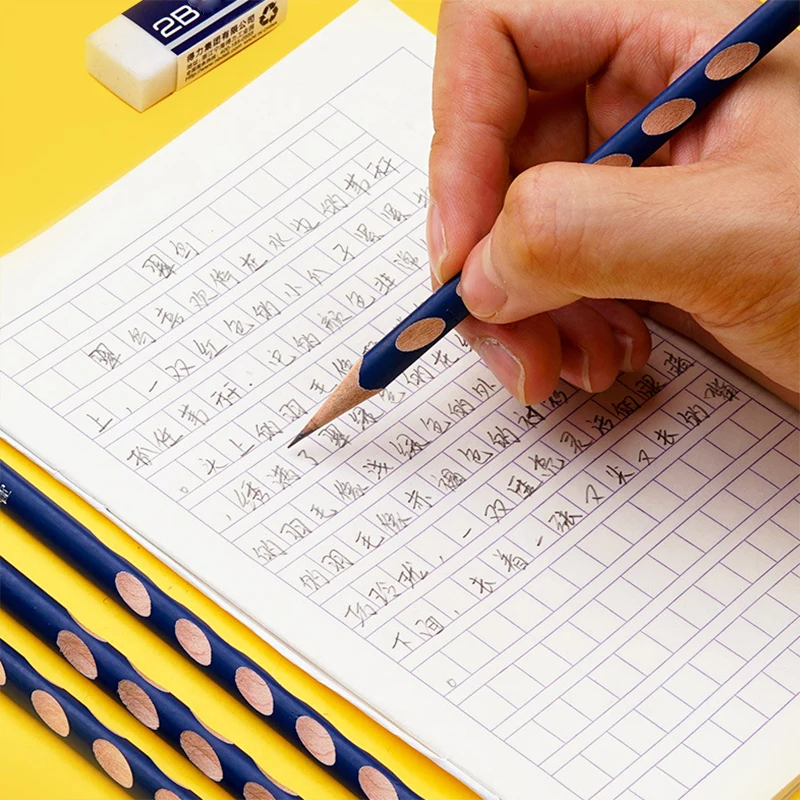 10 Groove Triangle Posture Correction Pencils – Beyond Just Stationary