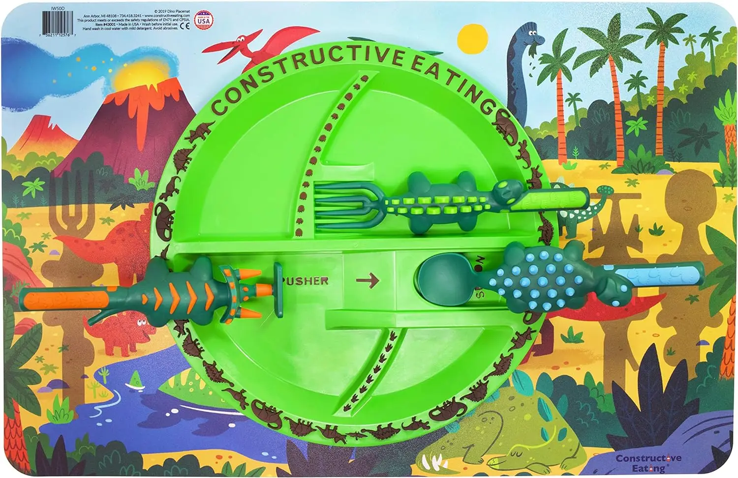 DinosaurDine Kids’ Mealtime Kit - FunToyLab