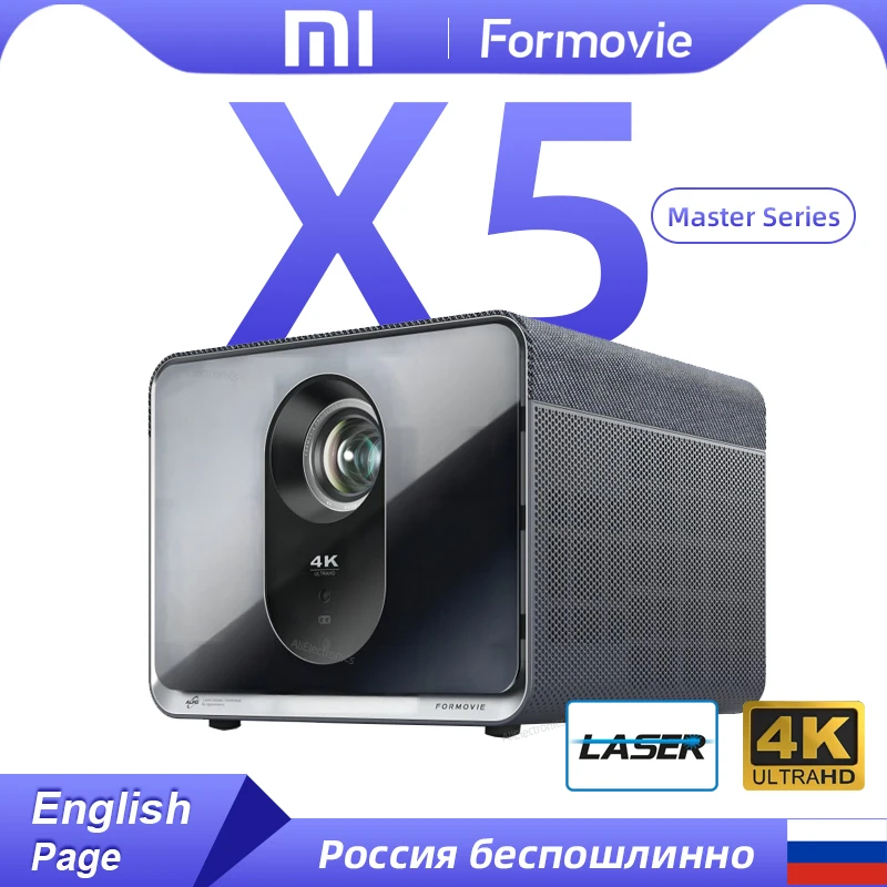 Fengmi-X5-Master-Series-4K-Laser-Projector-3840-2160-Video-Beamer-DLP ...