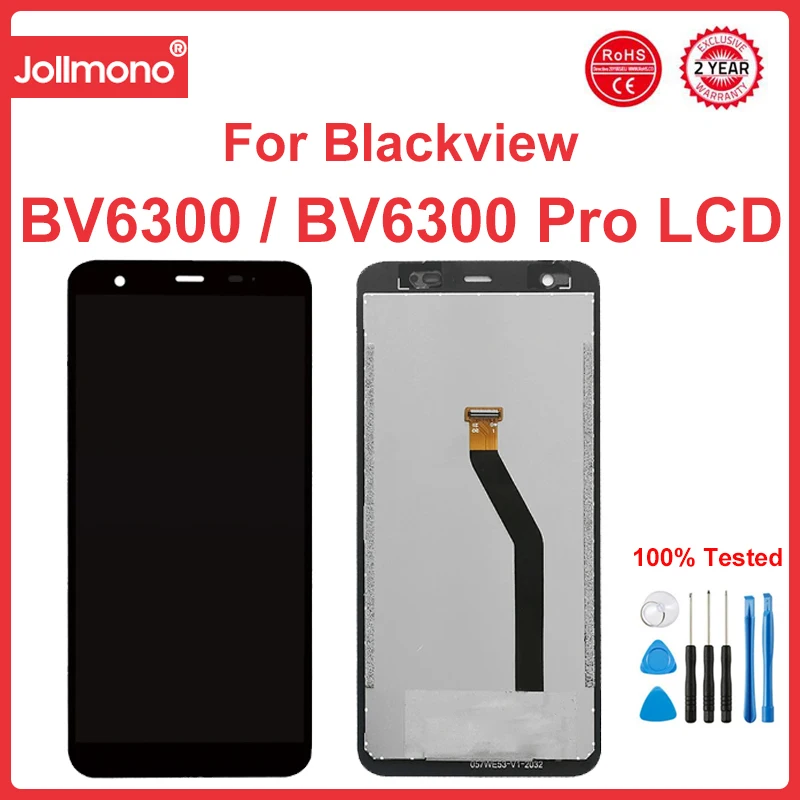 100-Tested-For-Blackview-BV6300-BV6300-PRO-LCD-Display-Touch-Screen ...