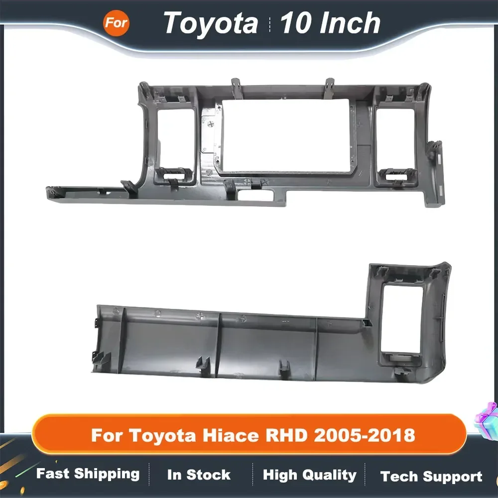 10 Inch Car Radio Fascia Frame for Toyota Hiace RHD 2005-2018 Android ...