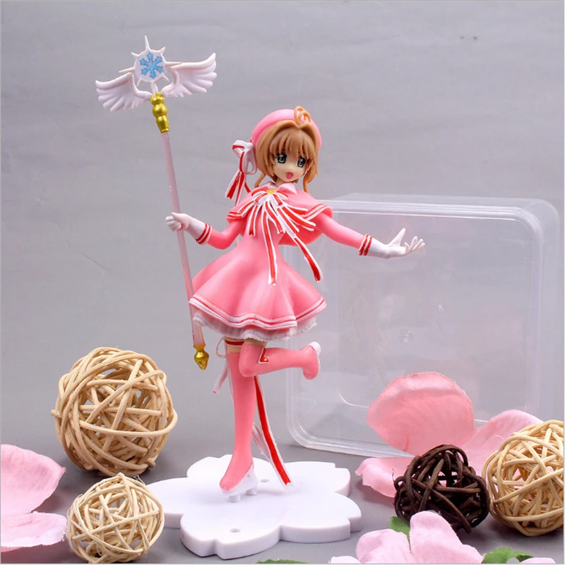 Japan Anime 16cm Lovely Card Captor PVC Action Figure Models Cardcaptor ...