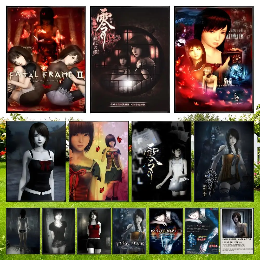 Thriller Game F-Fatal FrameS Poster Easy To Install Self Adhesive HD ...