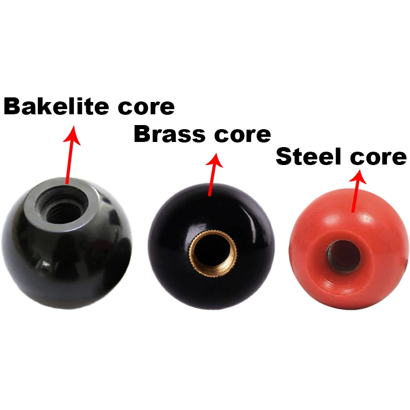 Bakelite-Ball-Hand-Screw-Nut-Copper-Core-iron-Core-Machine-Tool-Ball ...