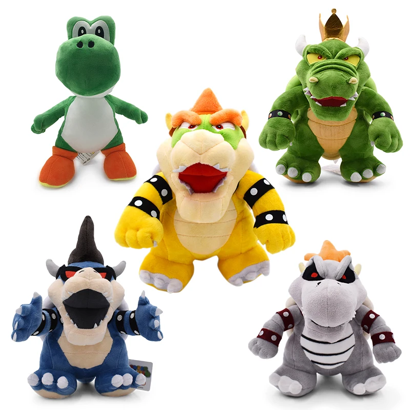 5-Estilos-Bowser-Bros-Brinquedos-de-pel-cia-Koopa-Bowser-Anime-Cartoon ...