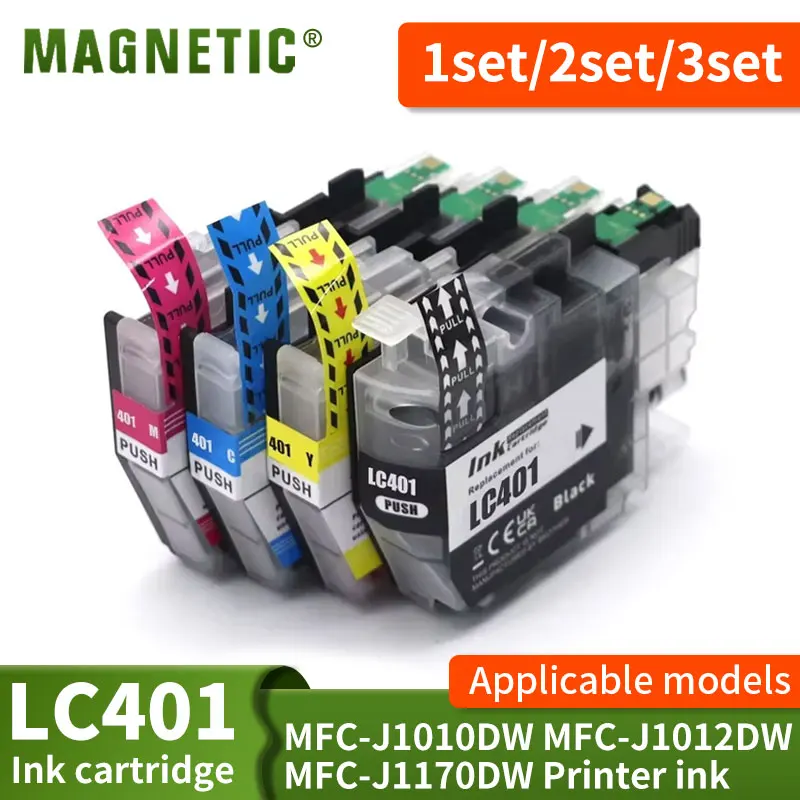 Cartucho-de-tinta-LC401-LC401XL-Compatible-con-impresora-Brother-MFC ...