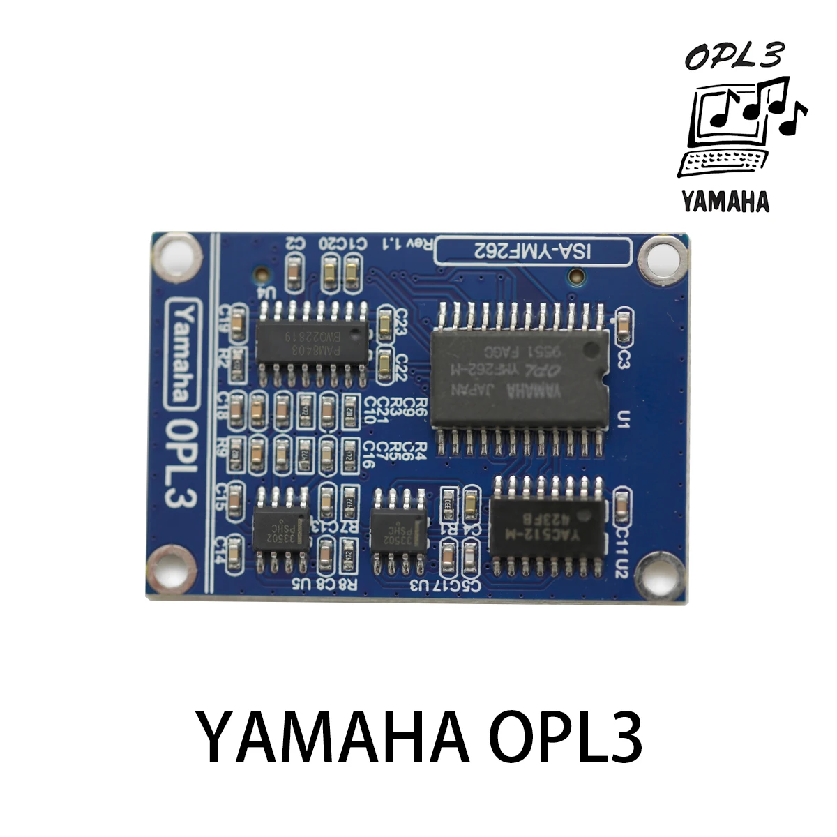 Adlib Sound Card Isa Opl3 Sound Card Yamaha YMF262-M