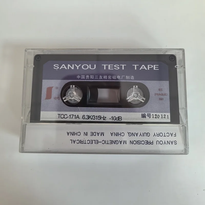 Test Tape SANYOU TCC-171A 6.3k,315Hz-10dB Point Frequency Test Tape ...