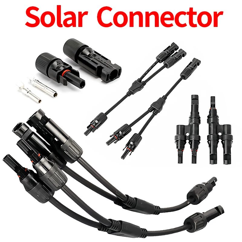 Photovoltaic Solar PV Connector Kit - Y/T Type, 30A 1000V, 3/4/5/6/7 ...