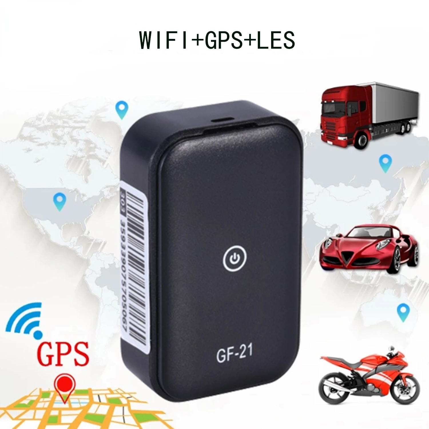 Gf21 Mini Locator, Gps Multi-function Pet Elderly Car Anti-lost ...