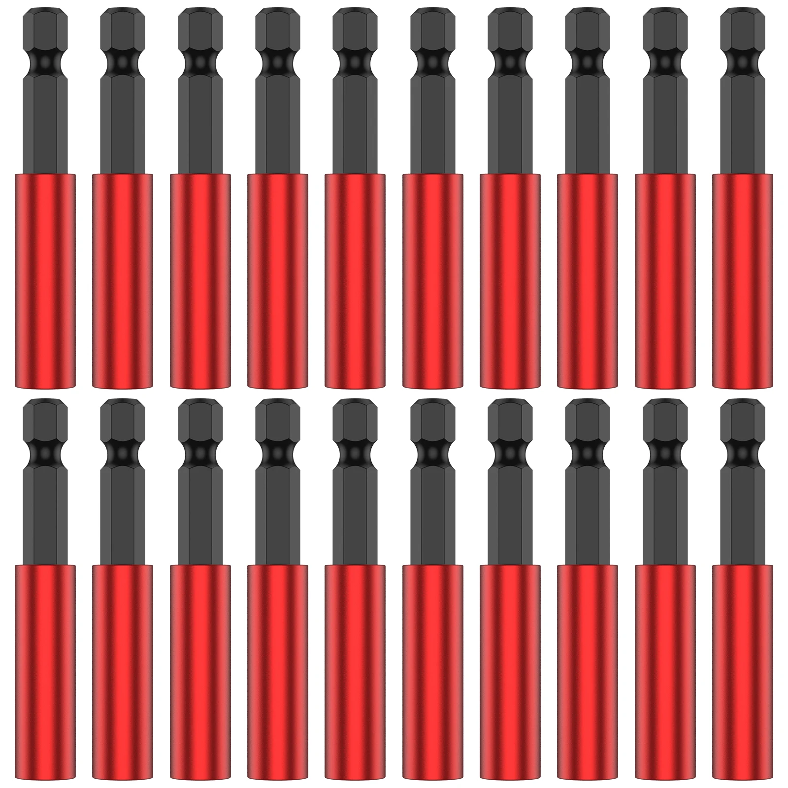 10-20Pcs-60mm-Magnetic-Screwdriver-Extension-Bit-Tips-Holder-1-4inch ...