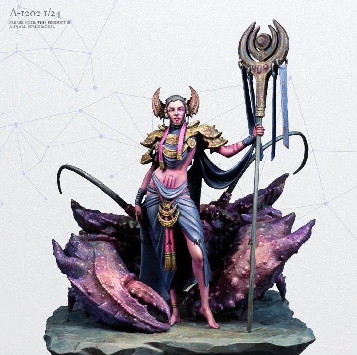 75MM-Resin-figure-model-kits-DIY-toy-colorless-and-self-assembled-A ...