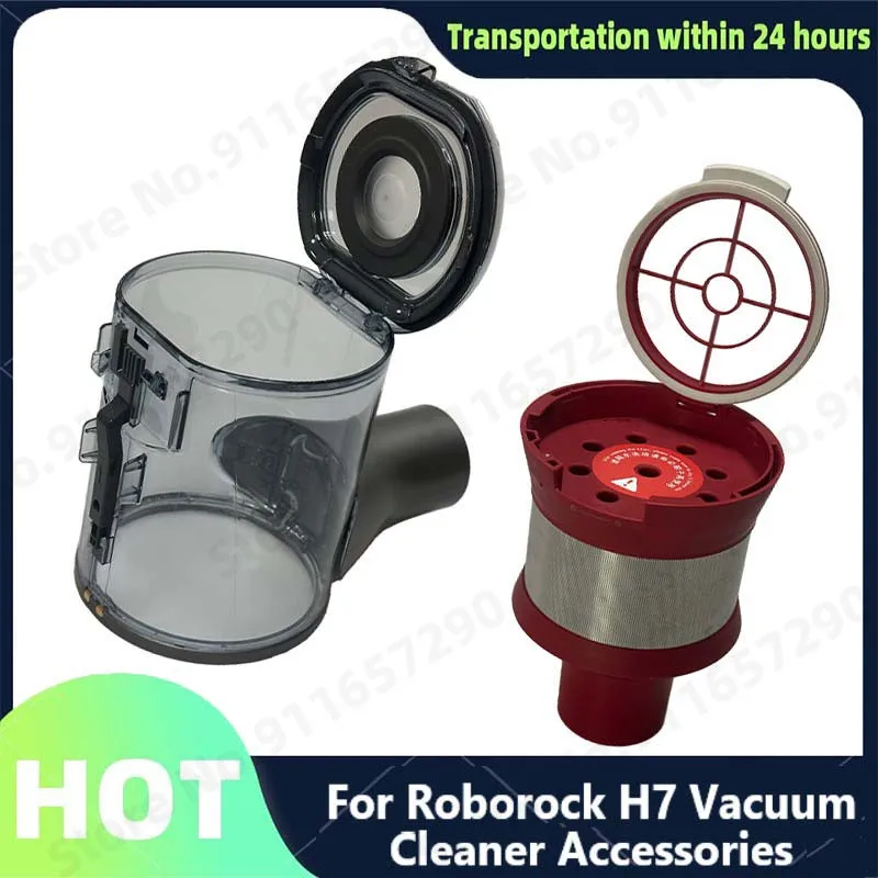 Roborock H7 Original Vacuum Cleaner Spare Parts, Mace Plus Dustbin Dust ...