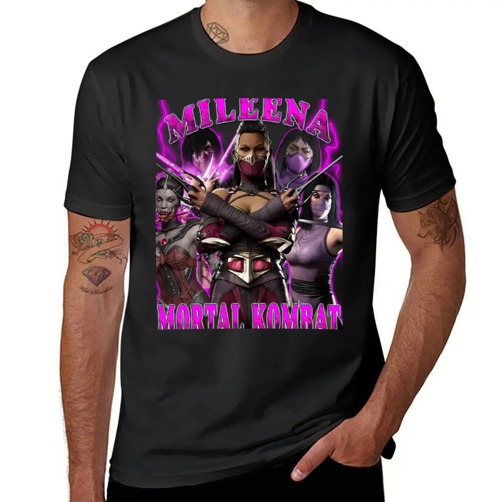 Mortal-Kombat-1-Mileena-MK-T-Shirt-hippie-clothes-shirts-graphic-tees ...