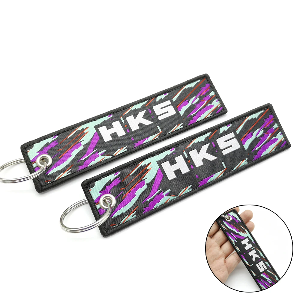 JDM-Culture-Embroidered-Keys-Tag-Keychains-Jet-Tag-For-Honda-Keyring ...
