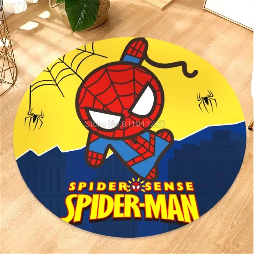 Carpet-Living-Room-Swivel-Chair-Floor-Mat-Cartoon-Bedside-Spiderman ...