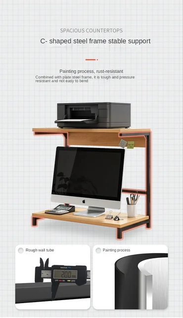 Rough Bent Over Desk