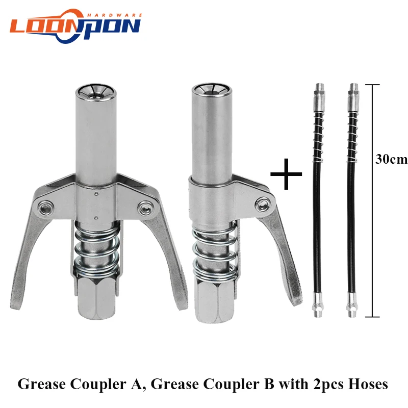Upgraded Grease Coupler Heavy-Duty Quick Release Grease Gun, 58% OFF