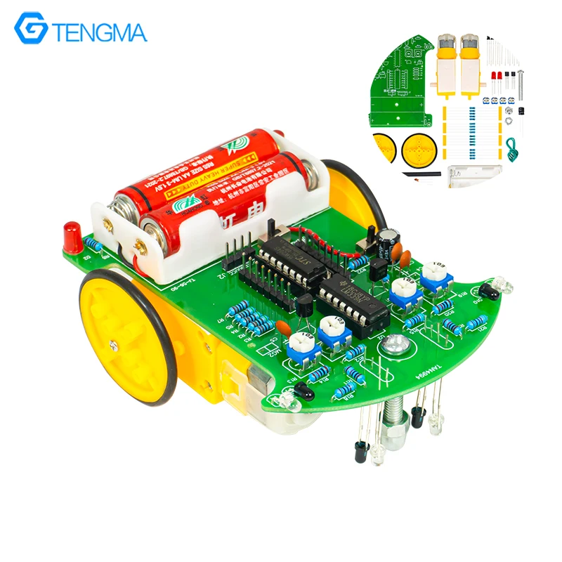 D2-3-Intelligent-Track-and-Obstacle-Avoidance-Car-Kit-51-Single-Chip ...