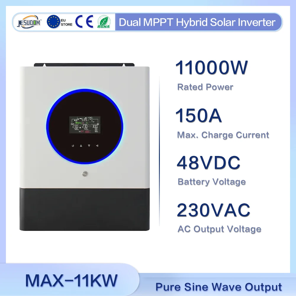 11000W-Dual-MPPT-Hybrid-Solar-Power-Inverter-Battery-Voltage-48V-to ...