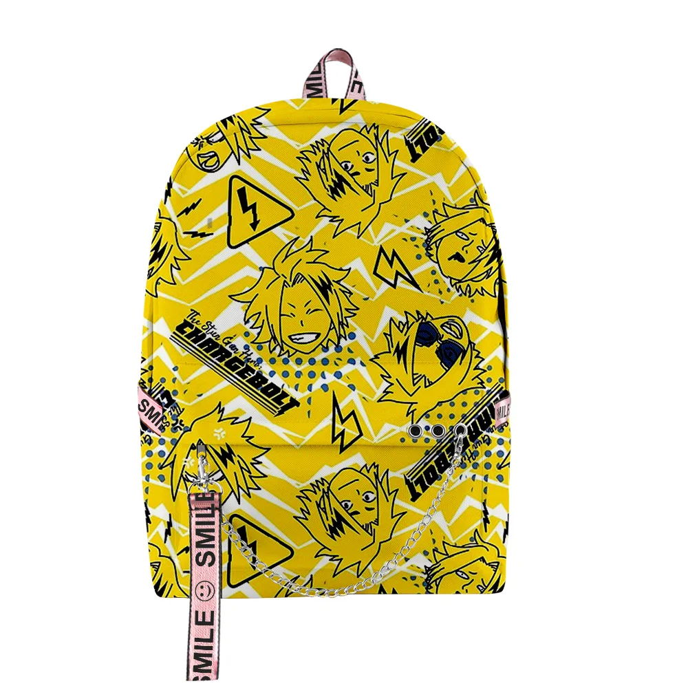 Popular-My-Hero-Academia-Denki-Kaminari-School-Bags-Unisex-3D-Print ...