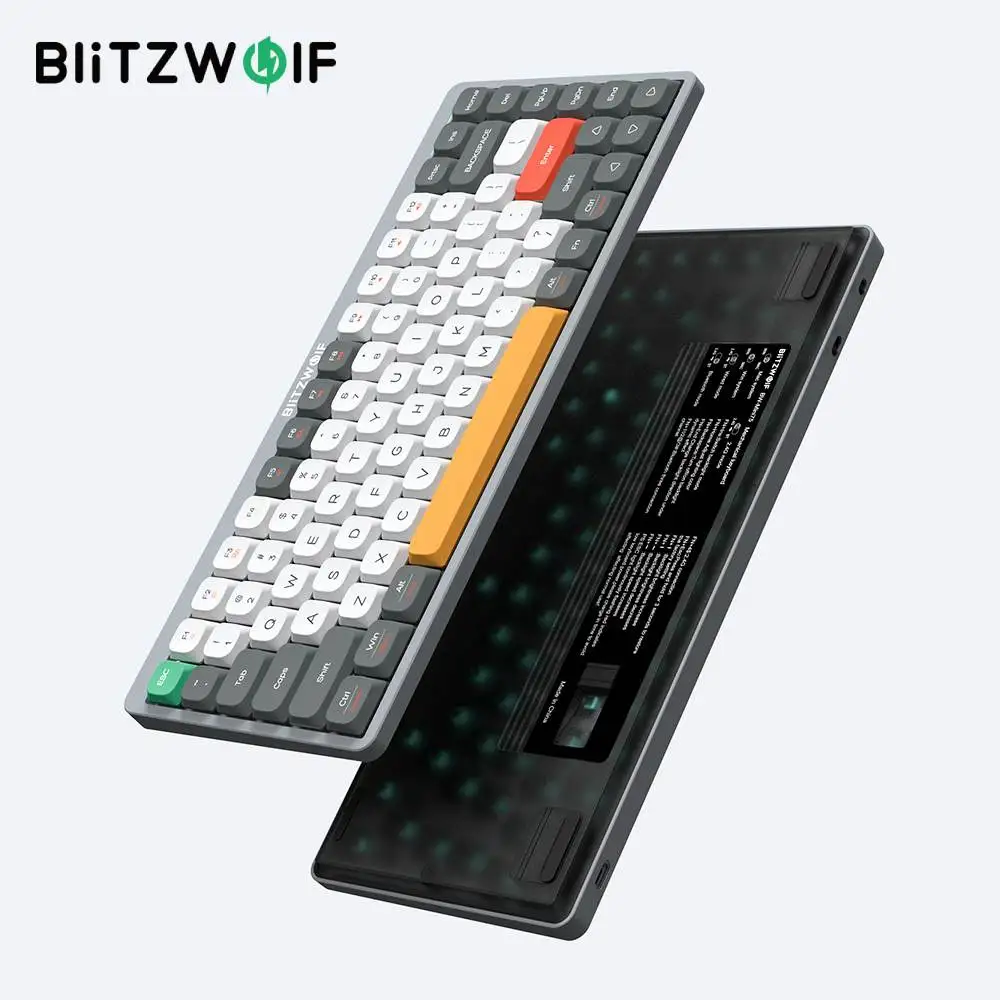 BlitzWolf-BW-Mini75-Low-Profile-Wireless-Mechanical-Keyboard-Triple ...