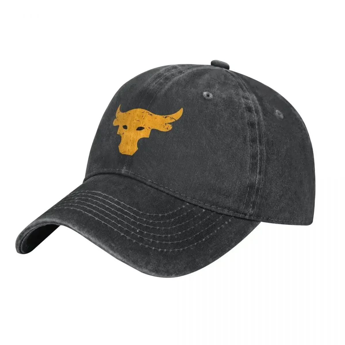 Brahma Bull Washed Baseball Cap Dwayne Johnson Funny Trucker Hat Spring ...
