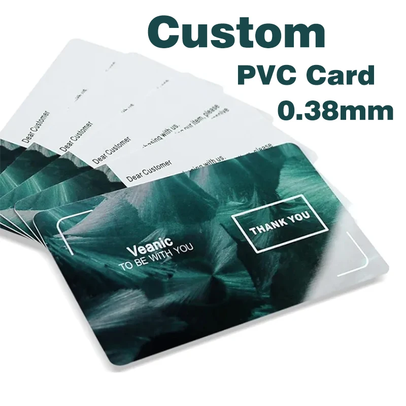 Custom-PVC-Business-ID-Card-Own-Design-Logo-Name-Plastic-Waterproof ...
