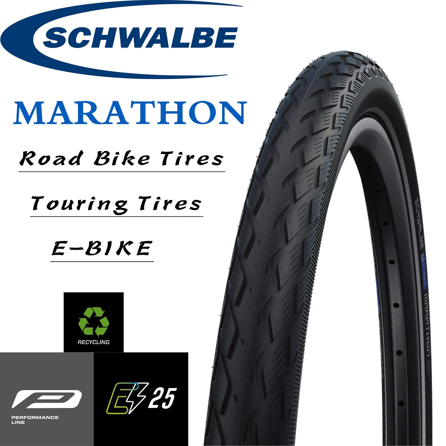 SCHWALBE-MARATHON-Pneus-de-bicicleta-de-estrada-pneu-de-bicicleta ...