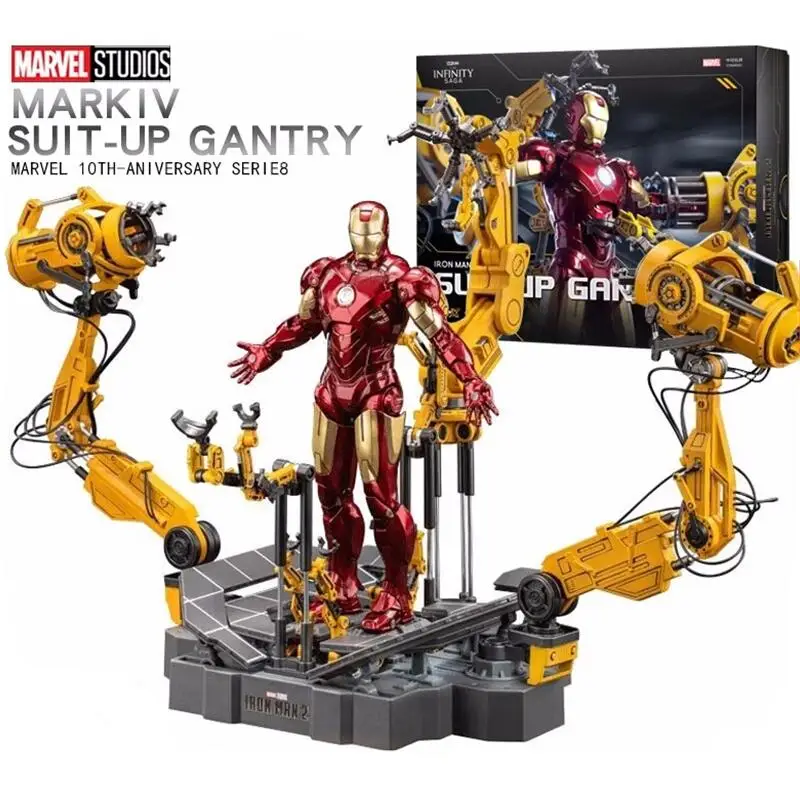Original-Zd-Toys-Iron-Man-WITH-SUIT-UP-GANTRY-LED-Light-MK1-MK2-MK3-MK4 ...
