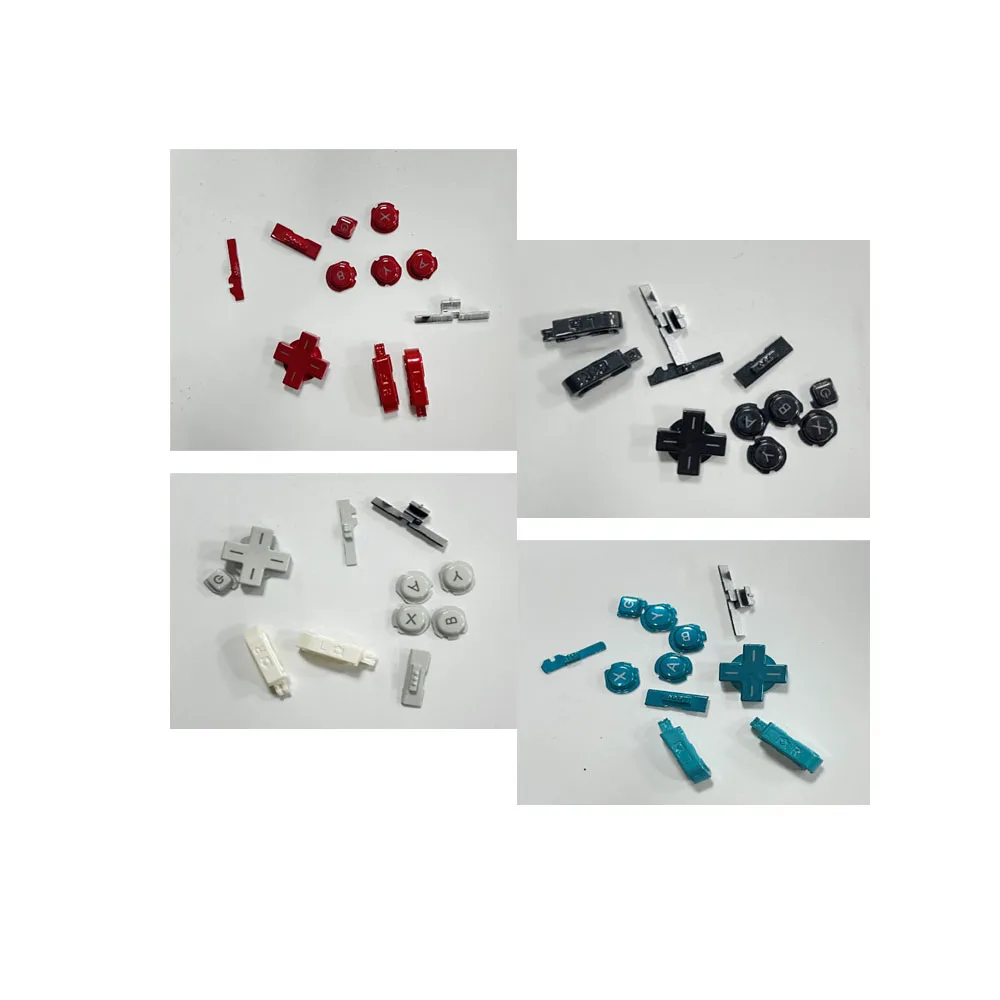 Botones de plástico para consola de juegos 3DS, juego completo D Pad A ...