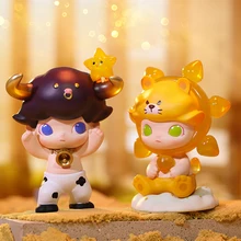 POPMART Dimoo 12 Constellations Zodiac Series Action Figure ของเล่นราศี ...