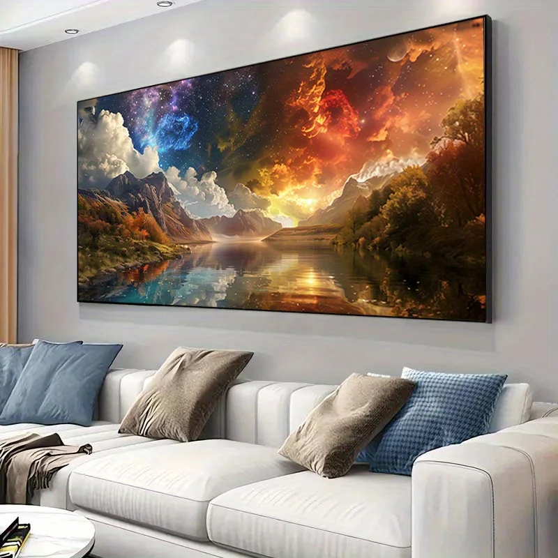 The Five Fundamental Elements of Canvas Painting Art For Living Room ...