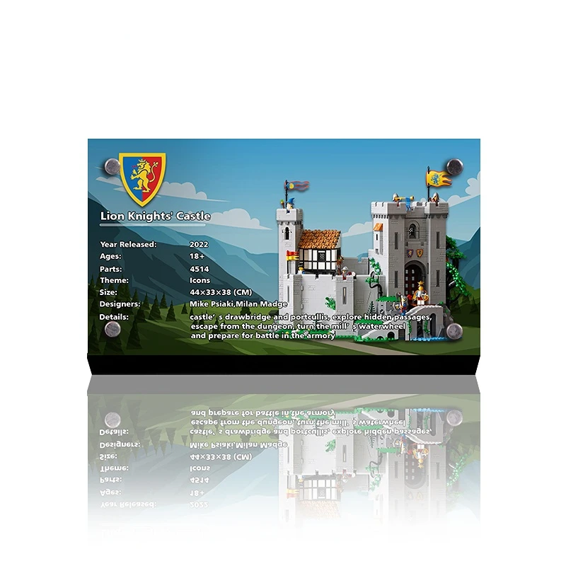 The-Acrylic-Display-Stand-Brand-for-Lego-10305-Lion-King-Knights ...