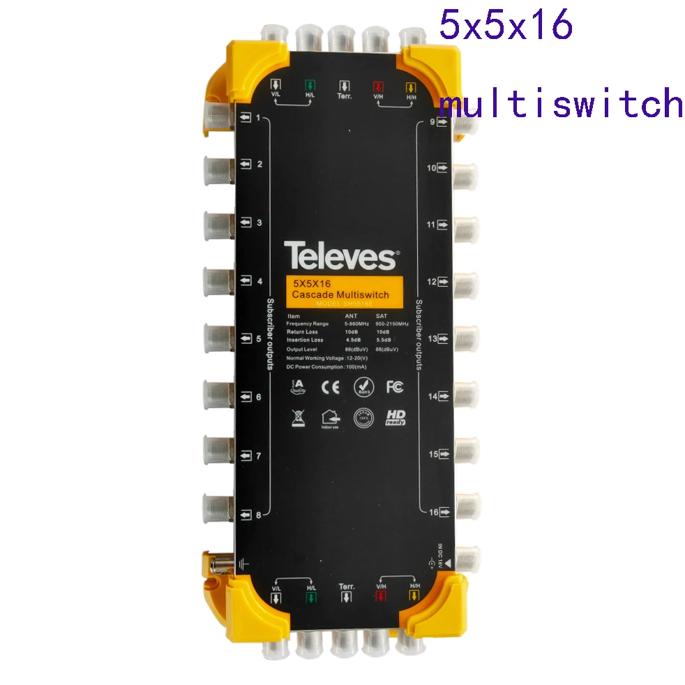 5x5x16 multi switch SATELLITE MULTISWITCHES, cascade switch, satellite ...