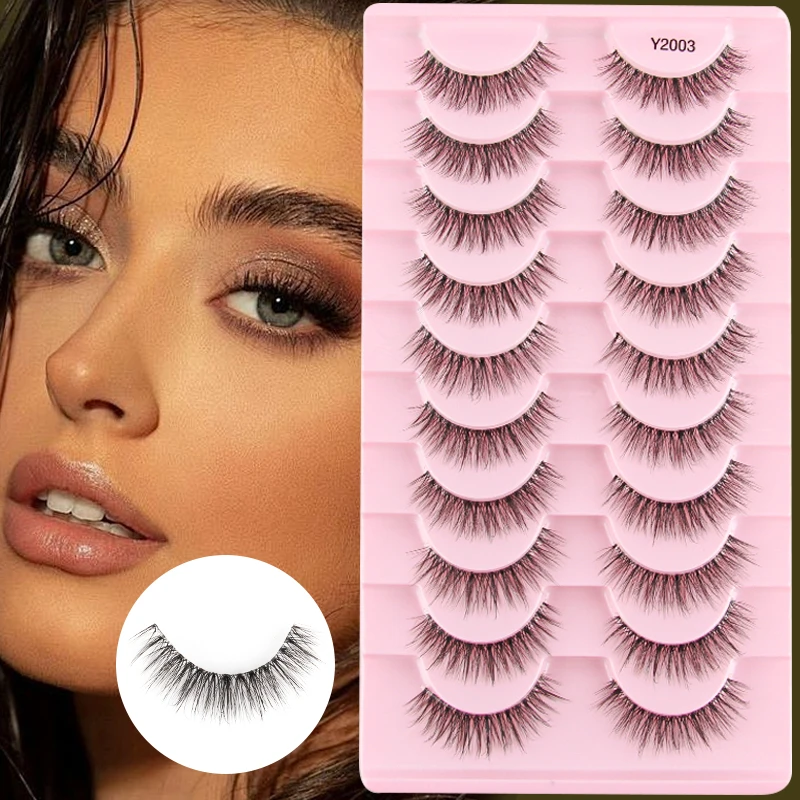 YSDO Mango Lashes 5/10pairs Natural Full False Eyelashes 3D Mink Lashes ...