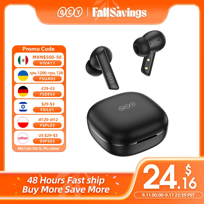 QCY-HT05-ANC-Wireless-Earphone-40dB-Noise-Cancelling-Bluetooth-5-2 ...