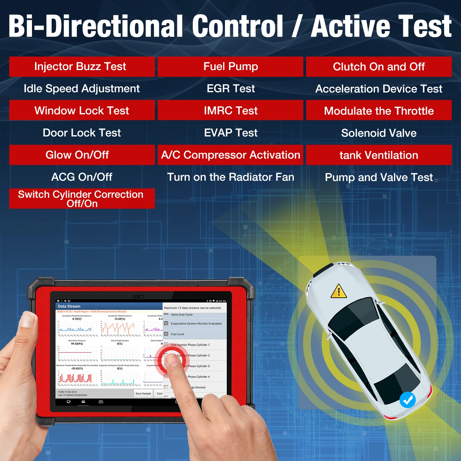 Launch original X-431 PAD V PAD 5 Tester Auto Profesional pentru ...