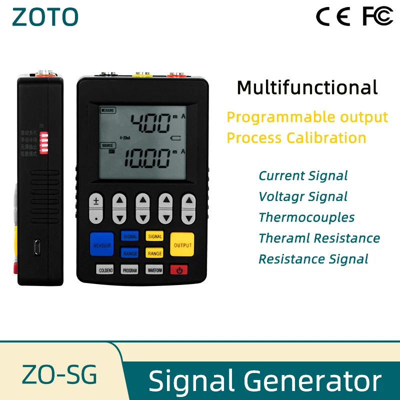 Signal Generators Portable Signal Sources Current and Voltage RTD ...