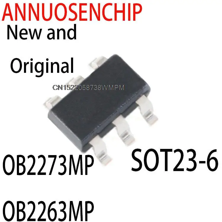 Piezas OB2273 OB2263 OB2283 OB2210 SOT-23-6 SMD OB2273MP OB2263MP OB2283MP OB2210MP, nuevo y ...