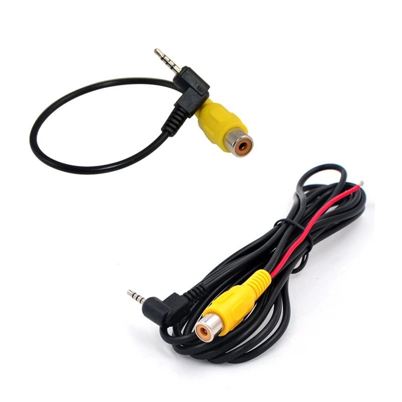 AV in Video Cable Adapter 2.5mm AV Jack Male Plug To RCA Female Adapter ...