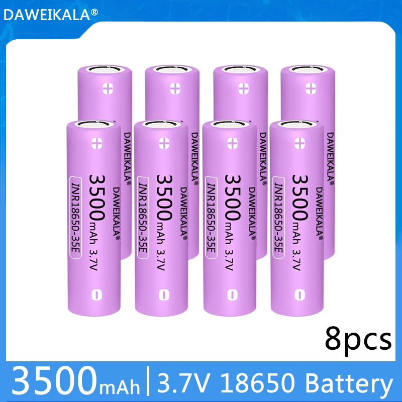 100-Original-35E-3-7-v-3500-mah-18650-Lithium-Rechargeable-Battery-Li ...