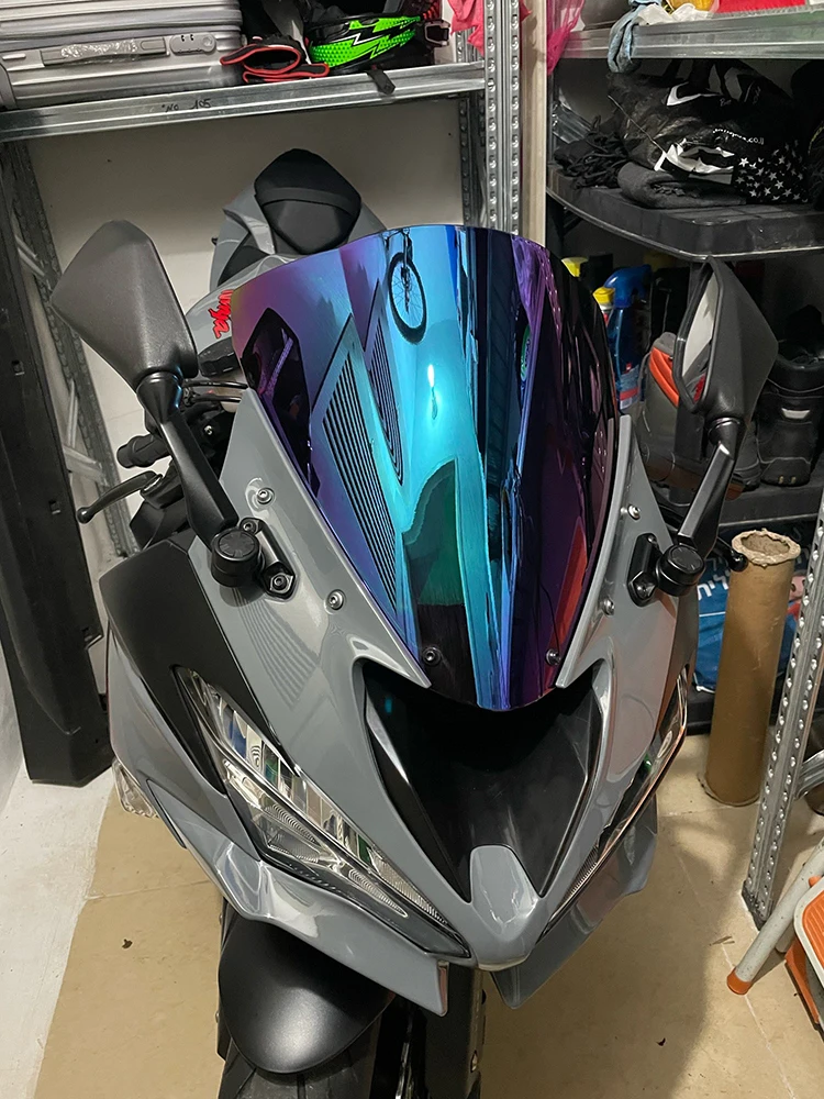 Motorcycle Double Bubble Windshield WindScreen Screen For 2019 2022 ...