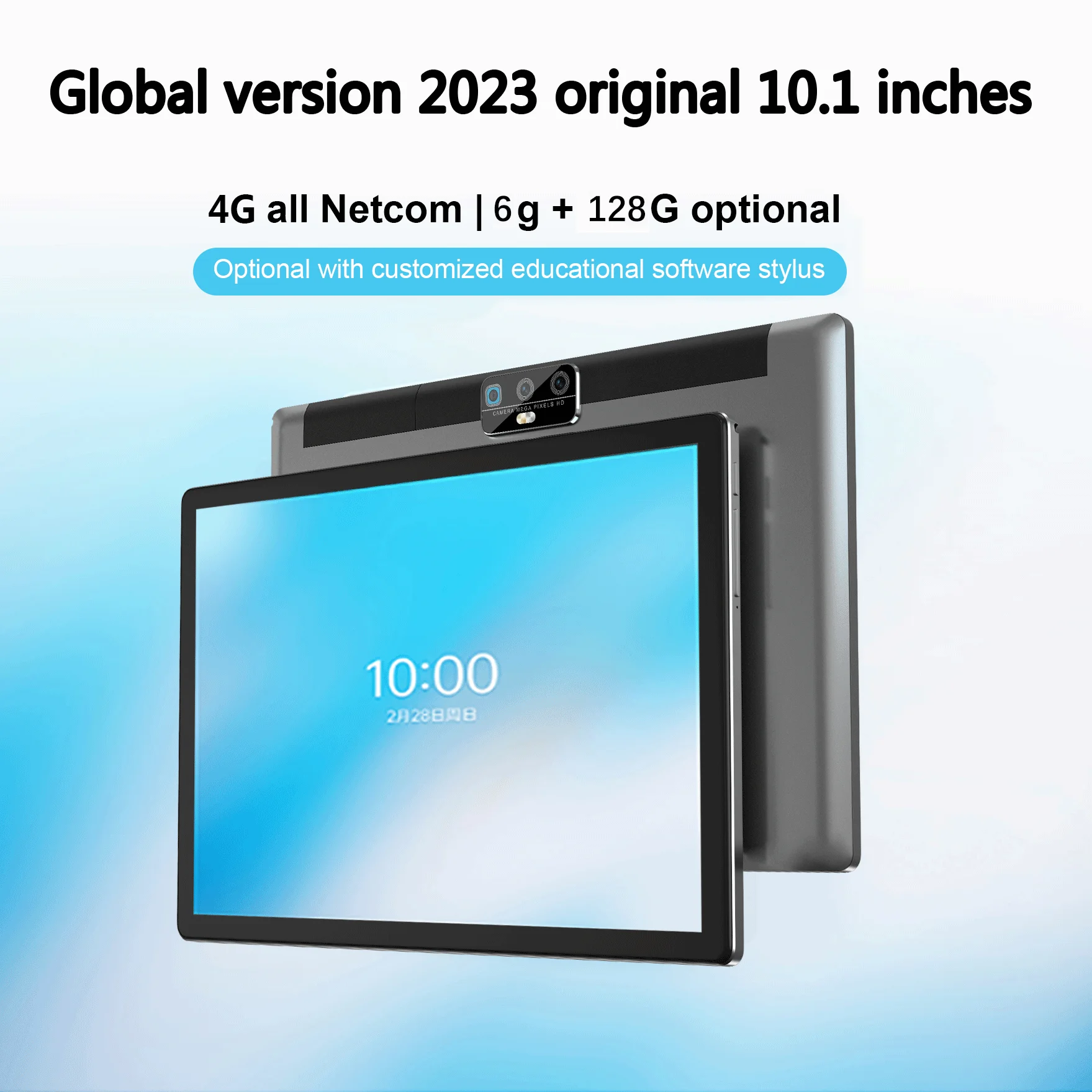 Tableta Pc 3G 4G versión Global, 10,1 pulgadas, Android 10, 2023, WIFI ...