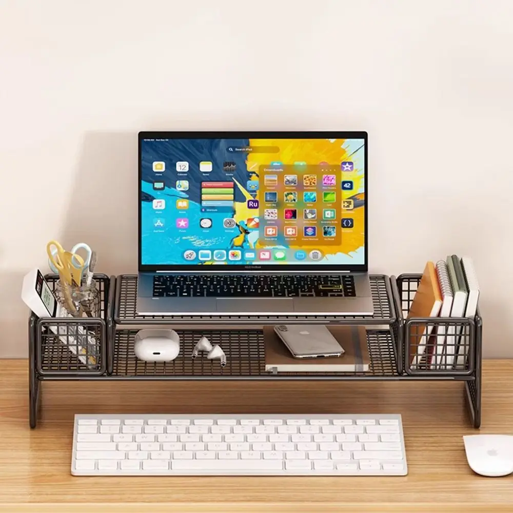 Rust-proof-Laptop-Storage-Rack-Durable-Space-Saving-Computer-Stand-with ...