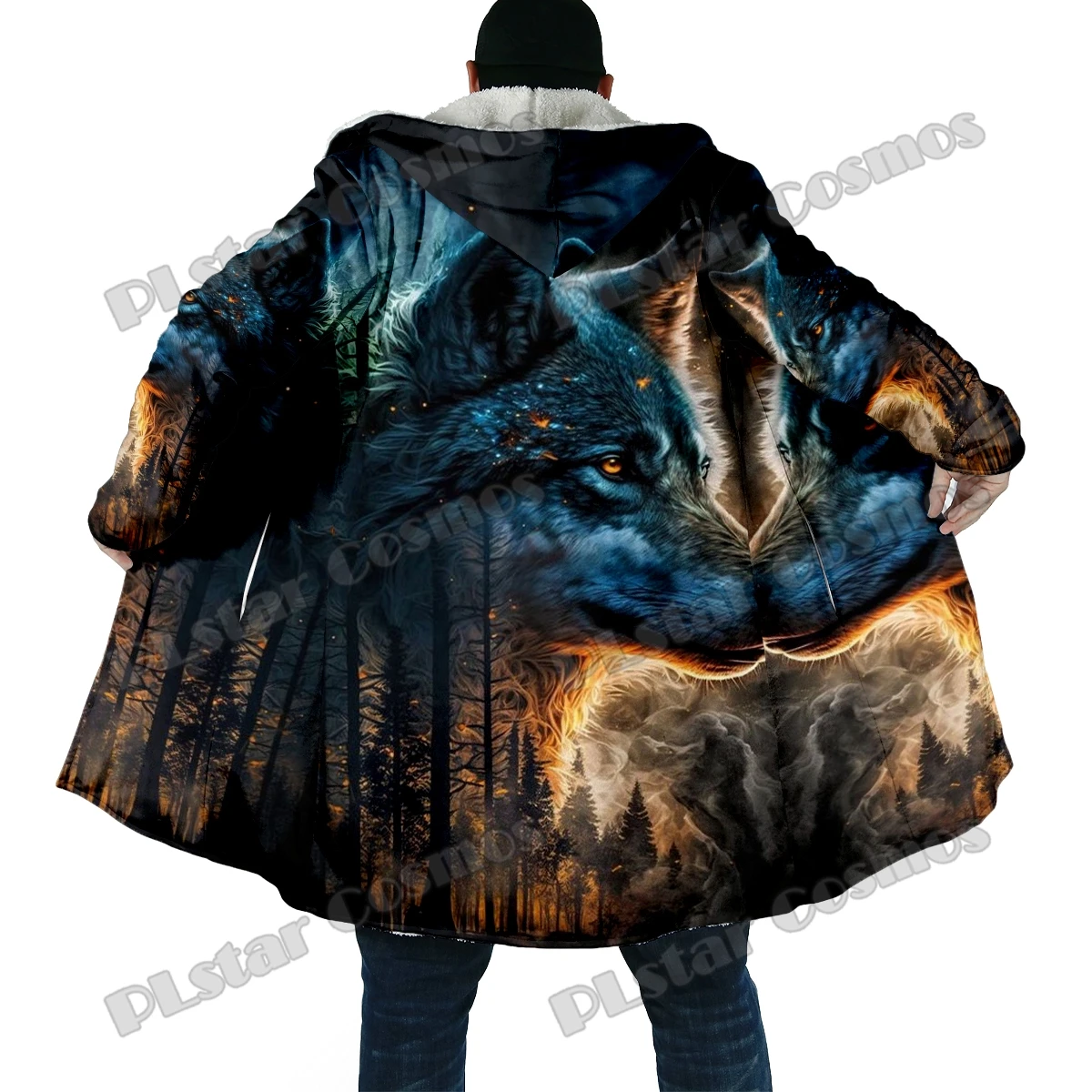 Mens Hooded Cloak Pattern