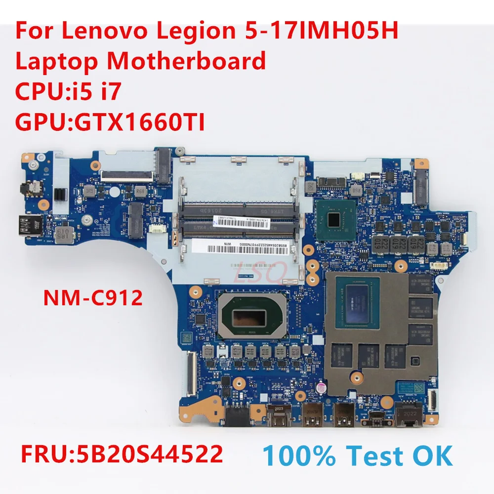 NM-C912-For-Lenovo-Legion-5-17IMH05H-Laptop-Motherboard-With-CPU-i5-i7 ...