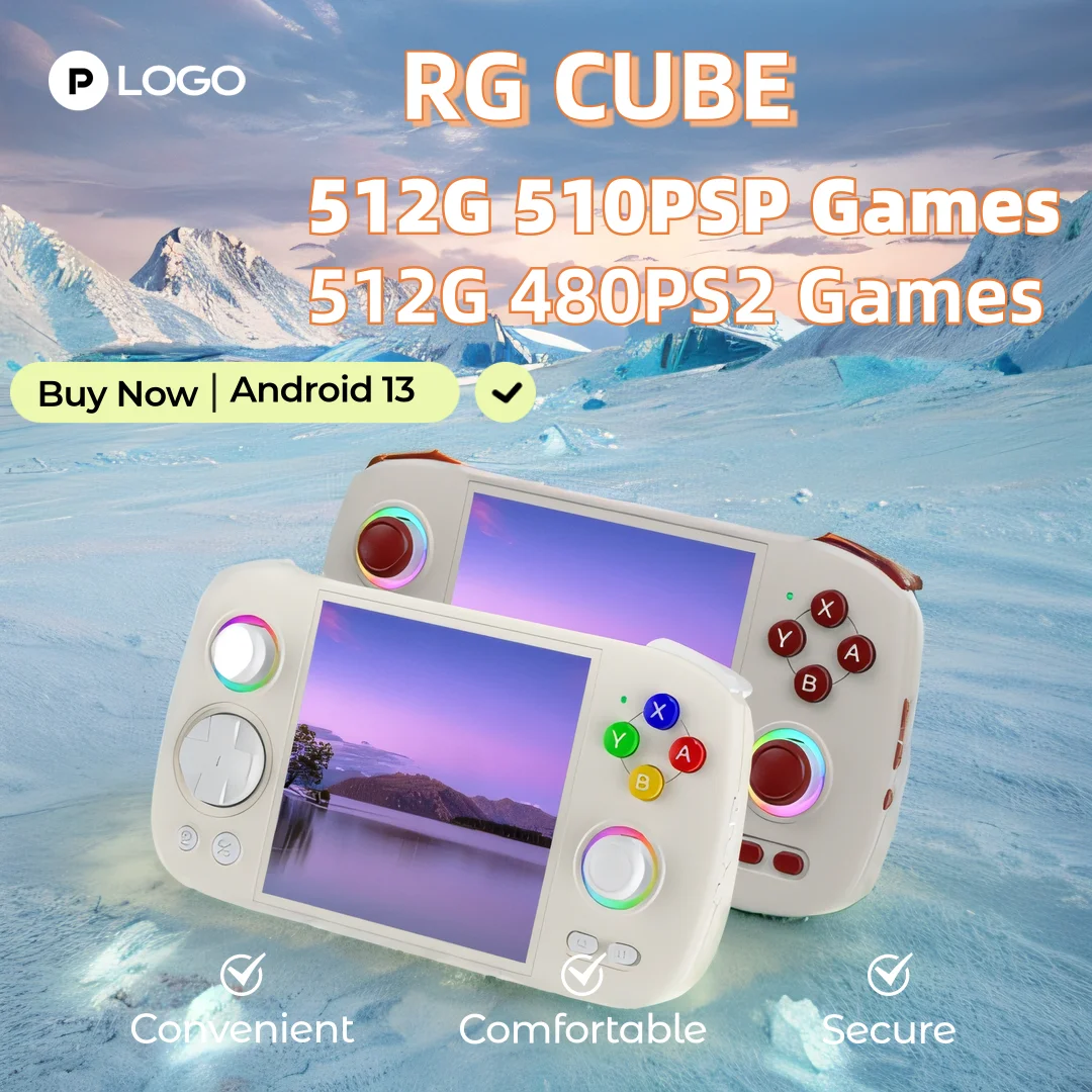 ANBERNIC-RG-Cube-Retro-Handheld-Game-Console-64bit-Android-13-Unisoc ...